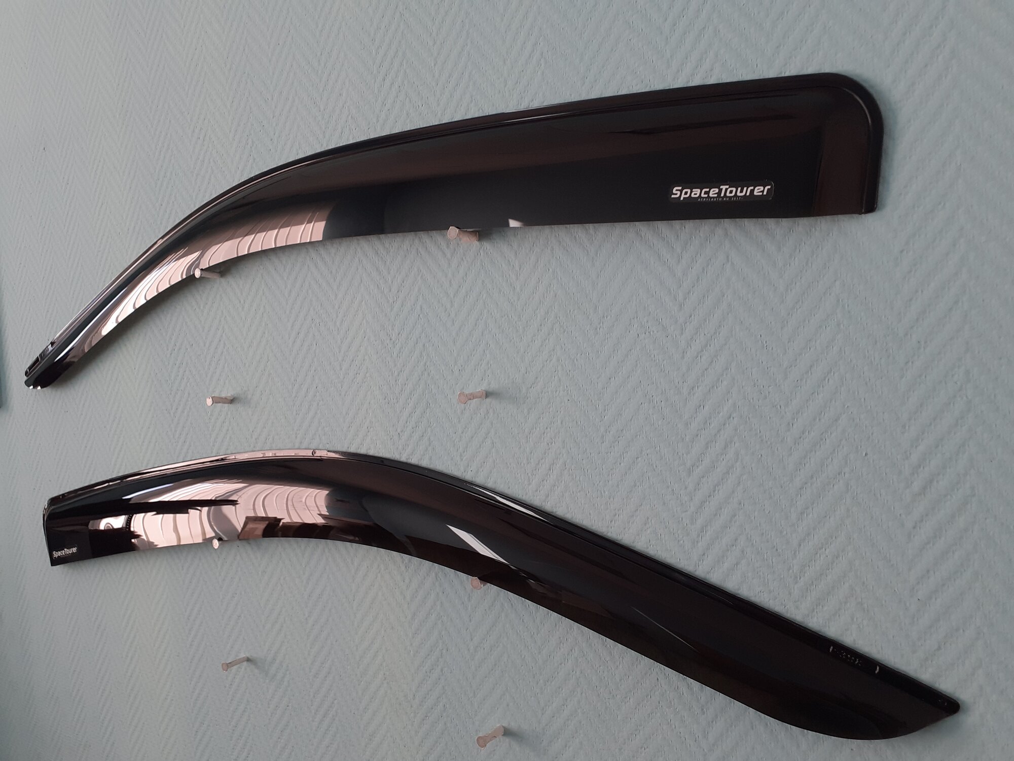 Дефлекторы окон Citroen Spacetourer с 2017 по 2021, к-т 4 шт, скотч 3M