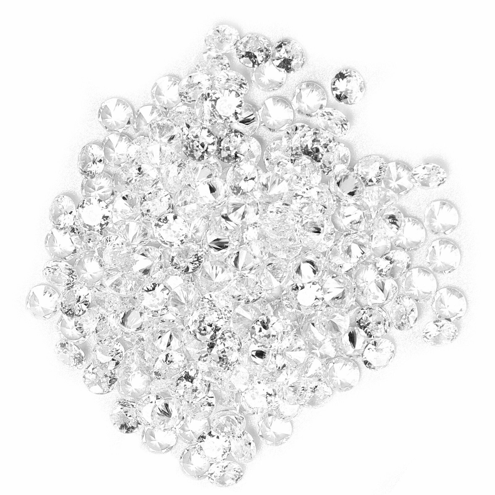 200 шт. поддельные бриллианты DIY искусственные прозрачные белые бриллианты драгоценные камни для мужчин женщин ювелирные изделия ремесло украшения подарок