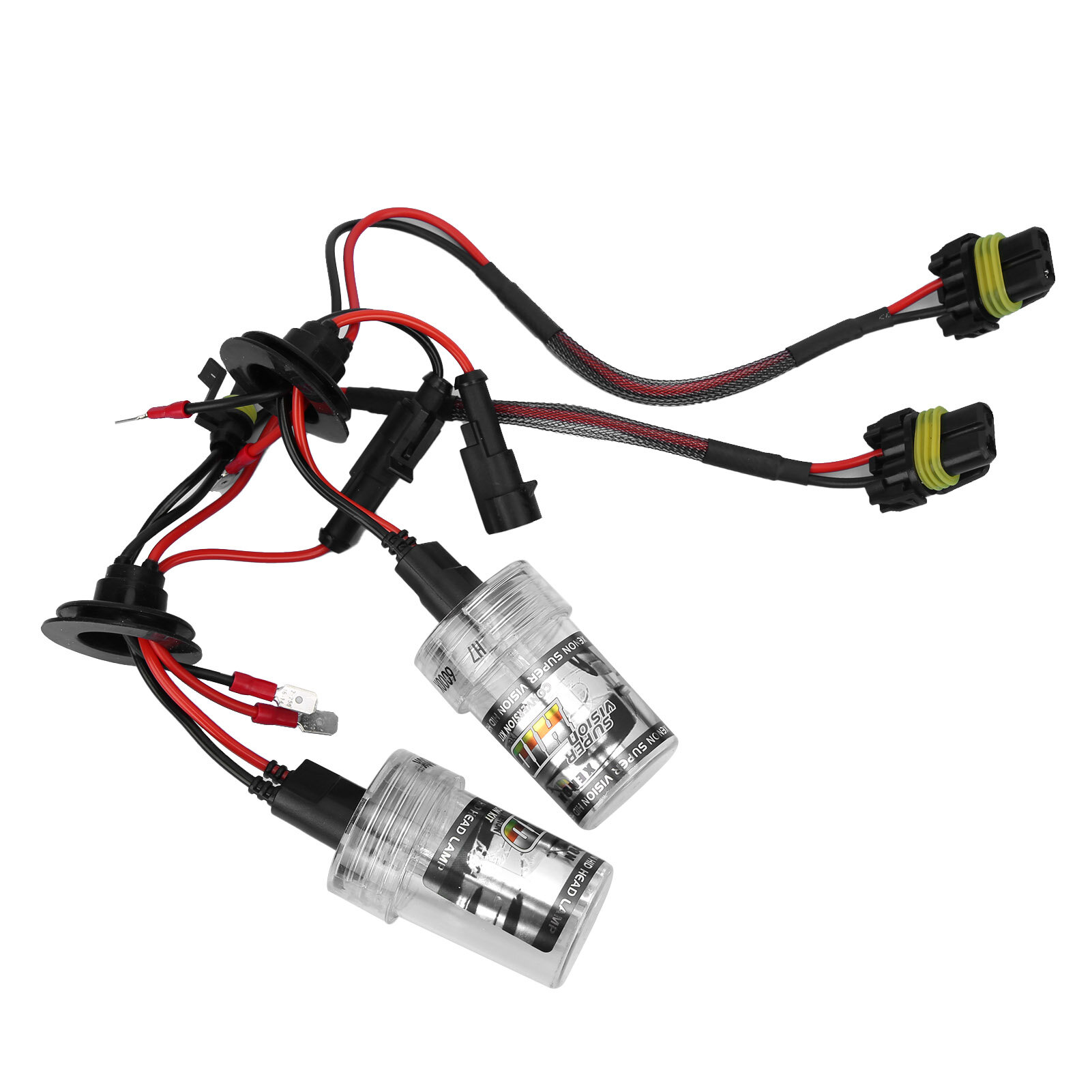 H7 гнездо 35 Вт автомобильная HID лампа для фар 6000 К супер мощная защита от перегрузки универсальная 12 В