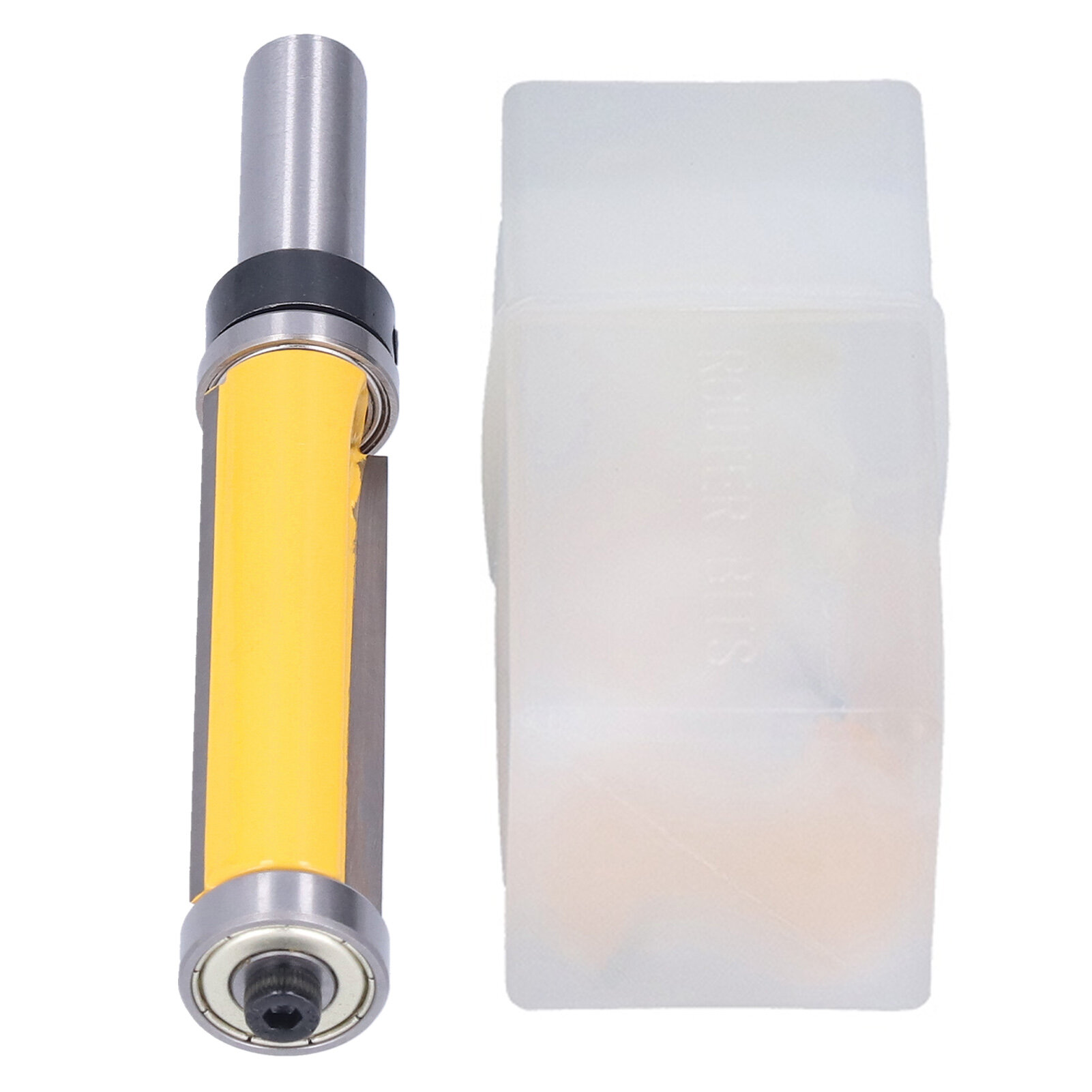 Фреза Для Заподлицо Обрезки Верхней и Нижней Части С Двойным Подшипником Режущий Инструмент для Обрезки Хвостовика Cutting12mm