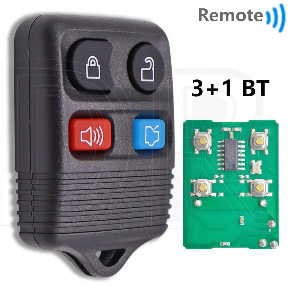 Отличный 315/433 МГц CWTWB1U212/331/345 автомобильный дистанционный ключ для Ford Escape Focus F Series Explorer Lincoln Mazda Tribute Mustang 3Plus1 BT, 315MHz