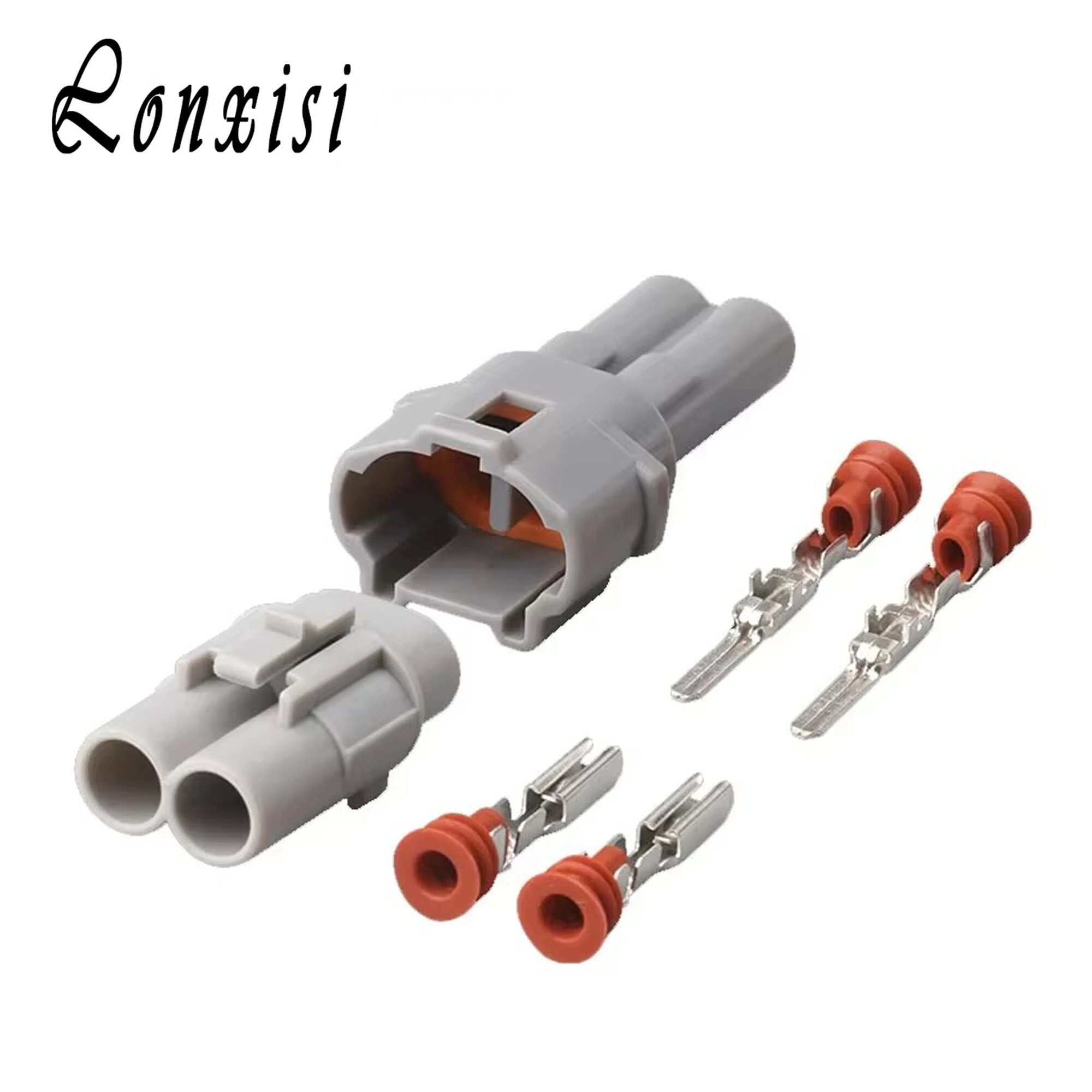 2/10/20/50 комплектов 2-контактный 6187-2311 6180-2321 Sumitomo авто водонепроницаемый мужской женский водонепроницаемый разъем 10 sets female male