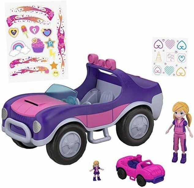 Mattel Polly Pocket Полный ассортимент маленькие скульптурные игрушки подарки для детей