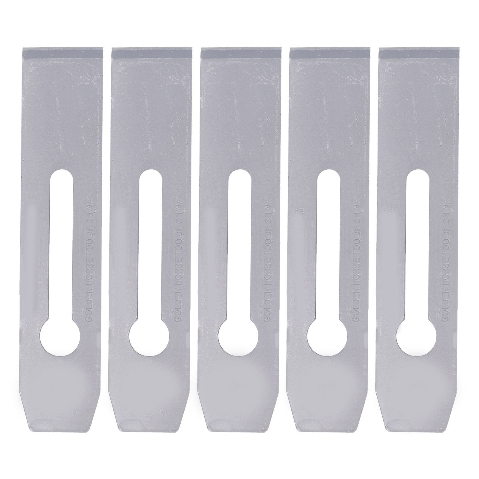 5 шт. стальных лезвий для рубанка 38 мм, портативные ножи, сменные аксессуары для ручной работы по дереву.