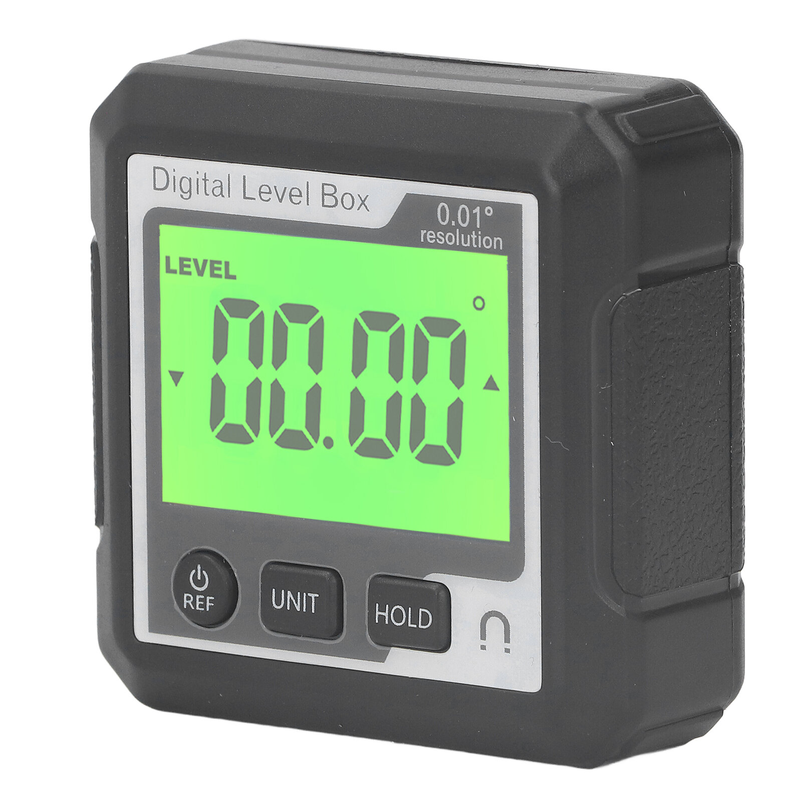 Цифровой уровень, высокоточный магнитный портативный транспортир, инклинометр, измеритель угла для деревообработки, строительная площадка, черный, белый цвет