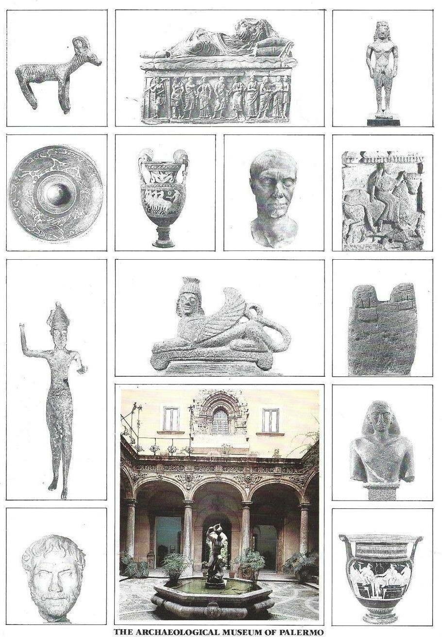The archaeological museum of Palermo / Археологический музей Палермо