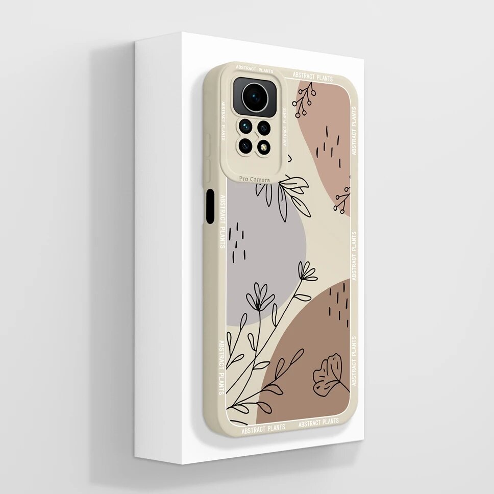 Чехол Redmi Note 12 Pro 4G TYW405, цветочный рисунок