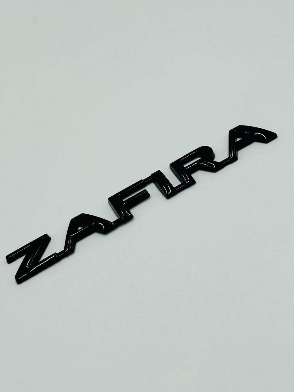 Надпись Наклейка знак Opel Zafira Черный