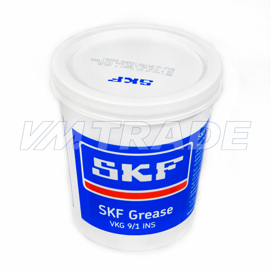 Смазка для подшипников SKF Grease NLGI-3 водостойкая 30000 км светло-коричневая 1кг