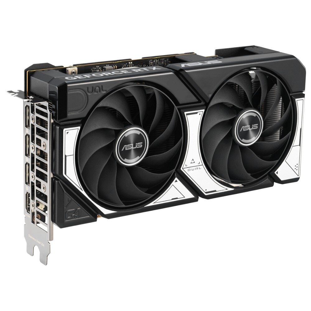 Видеокарта ASUS GeForce RTX5060 8Gb DDR7 128 bit 3*DP/HDMI 2FAN (DUAL-RTX5060-O8G) RTL