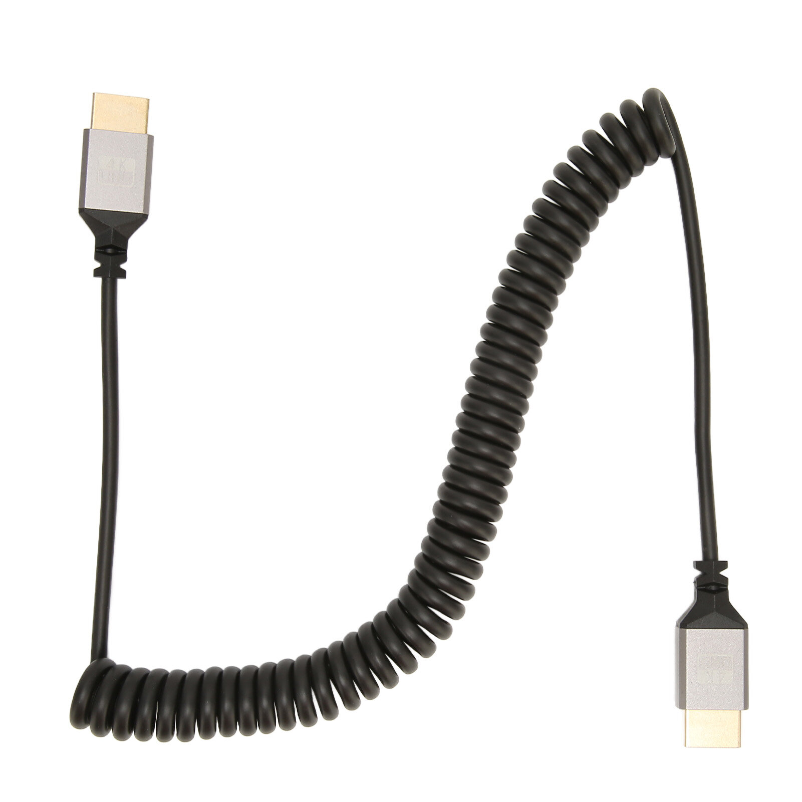 HD Мультимедийный интерфейс кабель Высокая скорость 4K 60 Гц мужской пружинный кабель для пружинного кабеля для камеры планшетной камеры Компьютерный монитор