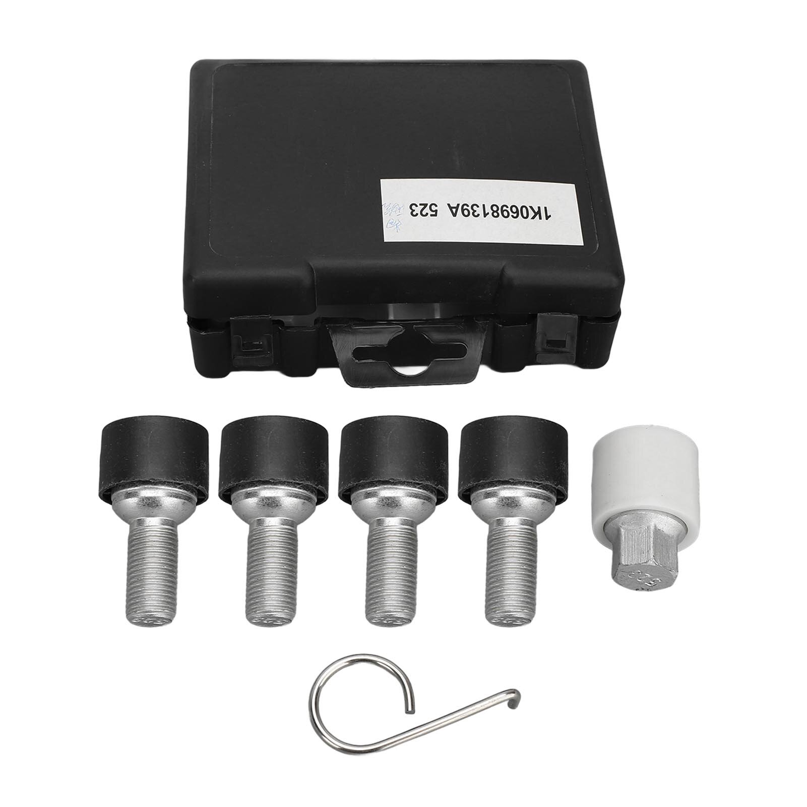 Колесные болты-замки из легированной стали, гайки-гвоздики 12 мм, 14 мм, 16 мм, усиленная защита от кражи для автомобилей и грузовиков