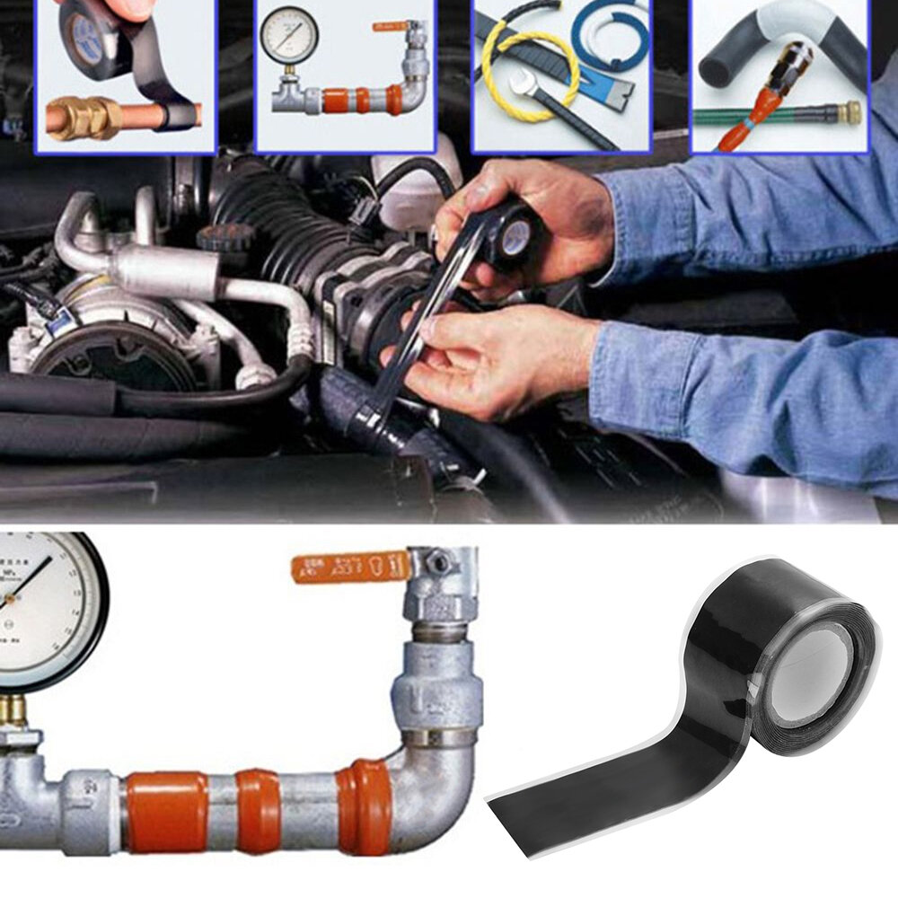 Водостойкие самоклеящиеся силиконовые резиновые уплотнительные ленты для ремонта изоляции электрических кабелей, соединений водопроводных труб