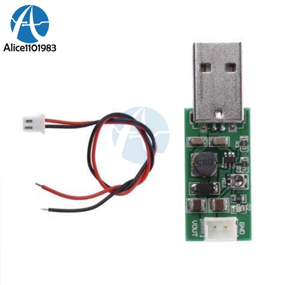 7 Вт USB DC 5 в до 6 в 9 в 12 В 15 в Регулируемый преобразователь повышающая плата выход двигателя с низким энергопотреблением модуль постоянного тока Интегральные схемы