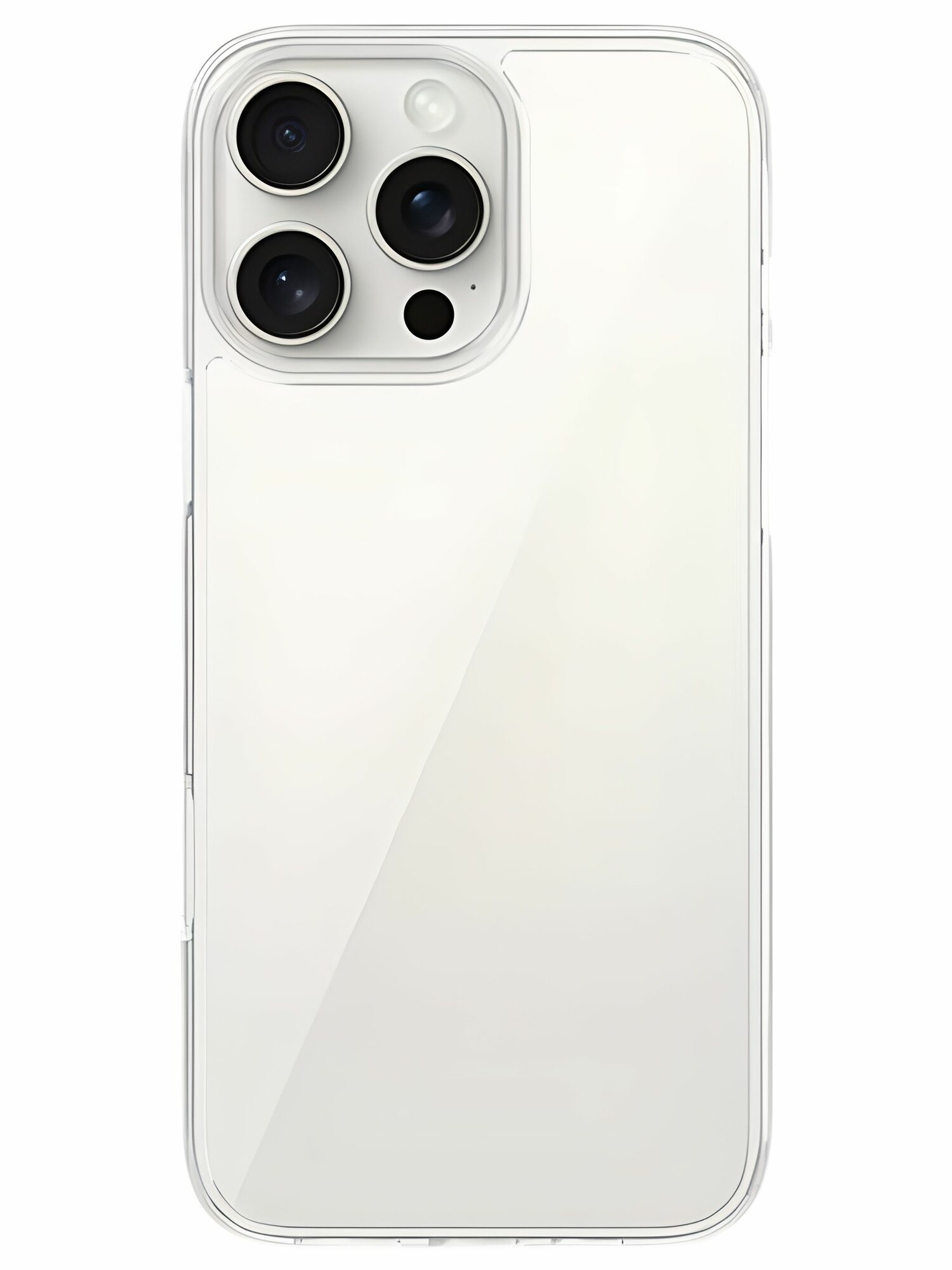 Чехол на iPhone 16 Pro Max, Guardian противоударный силикон, прозрачный