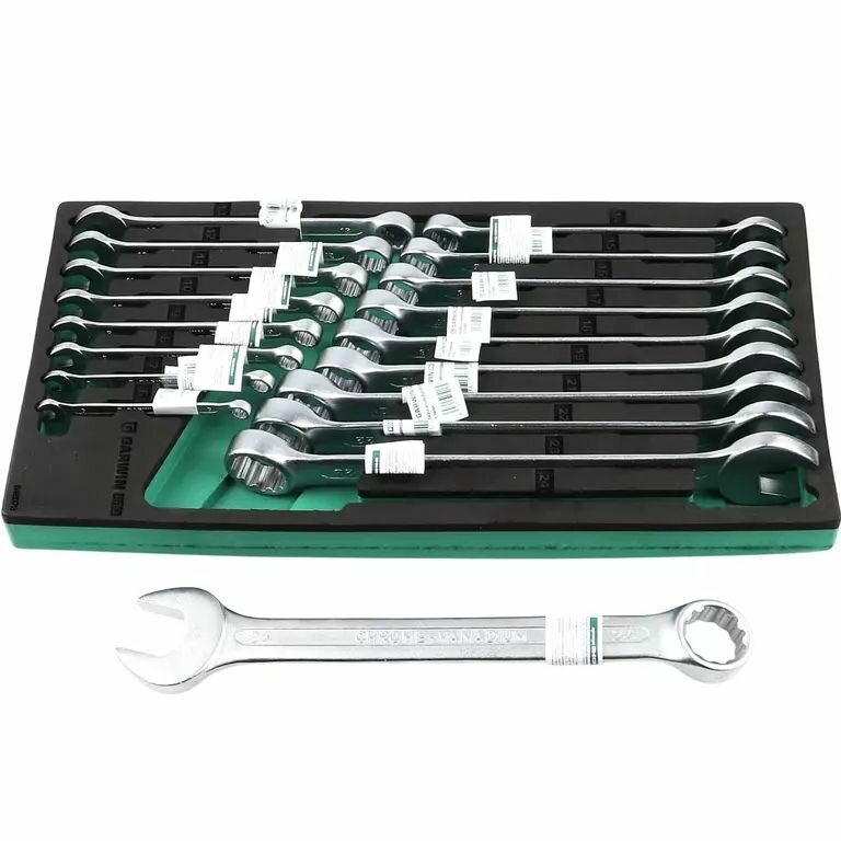 Набор ключей комбинированных 18 пр. 6-24 мм в ложементе EVA