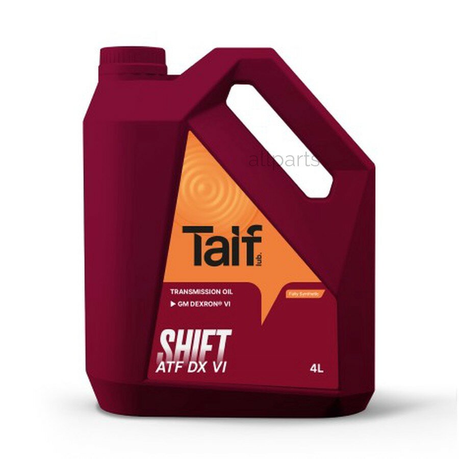 TAIF 214018 TAIF Масло трансмиссионное SHIFT ATF DX VI, 4L