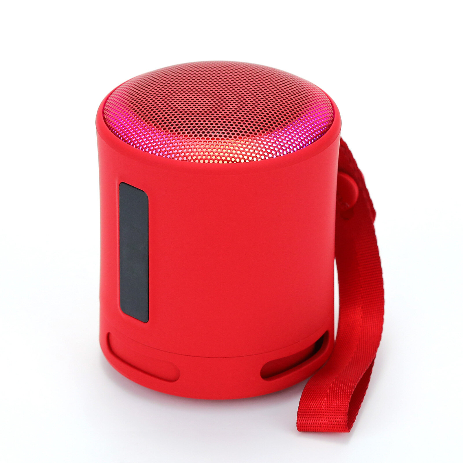 Динамик Bluetooth TG373 Беспроводной высококачественный сабвуфер мини-открытая карта USB Flash Drive Bluetooth динамик, красный, SKU05331