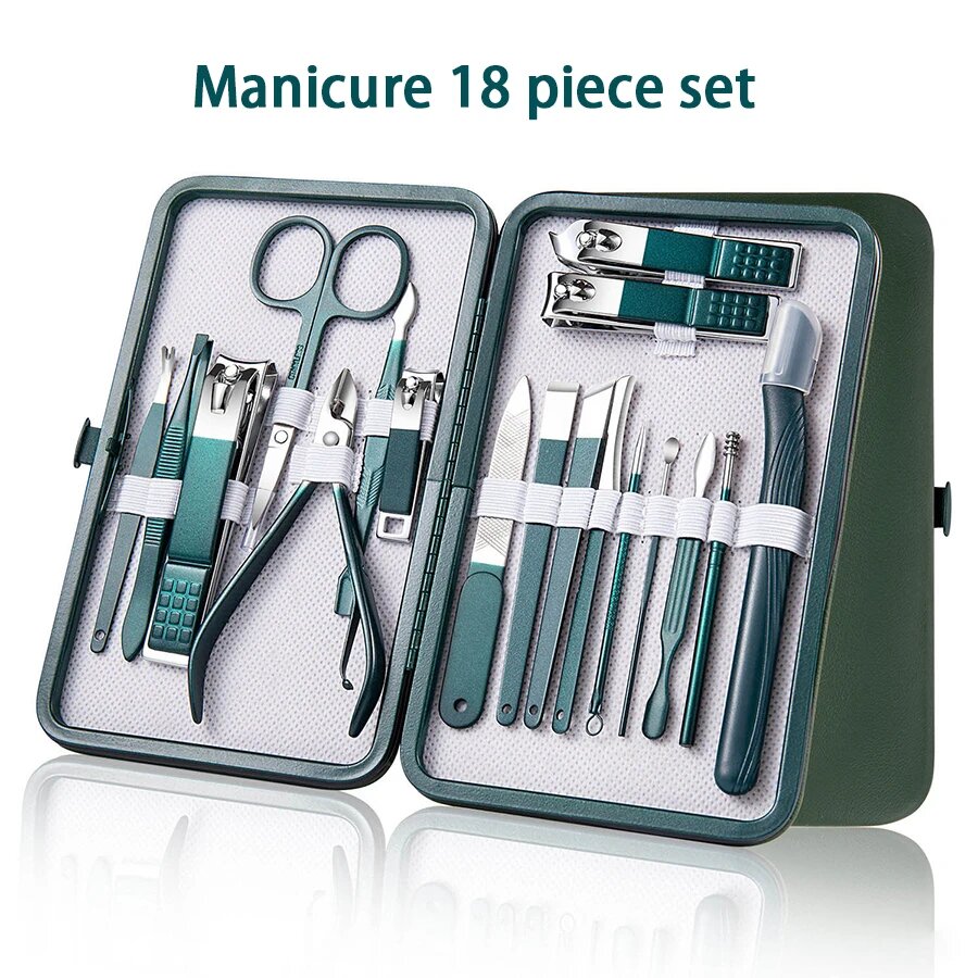 Набор для маникюра 18 шт. Ouriner, Цвет: 18 Pcs Set