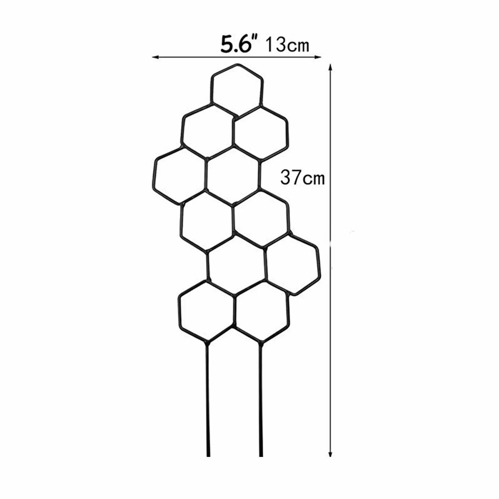 Металлическая опора для растений