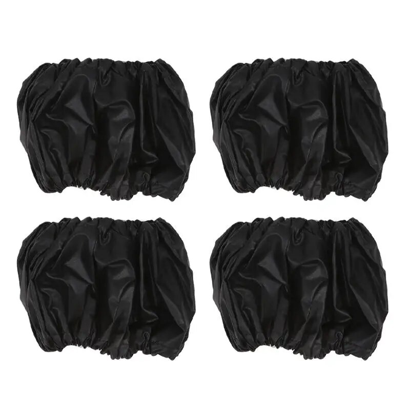 Черные чехлы для колес коляски 4 шт. S-4pcs