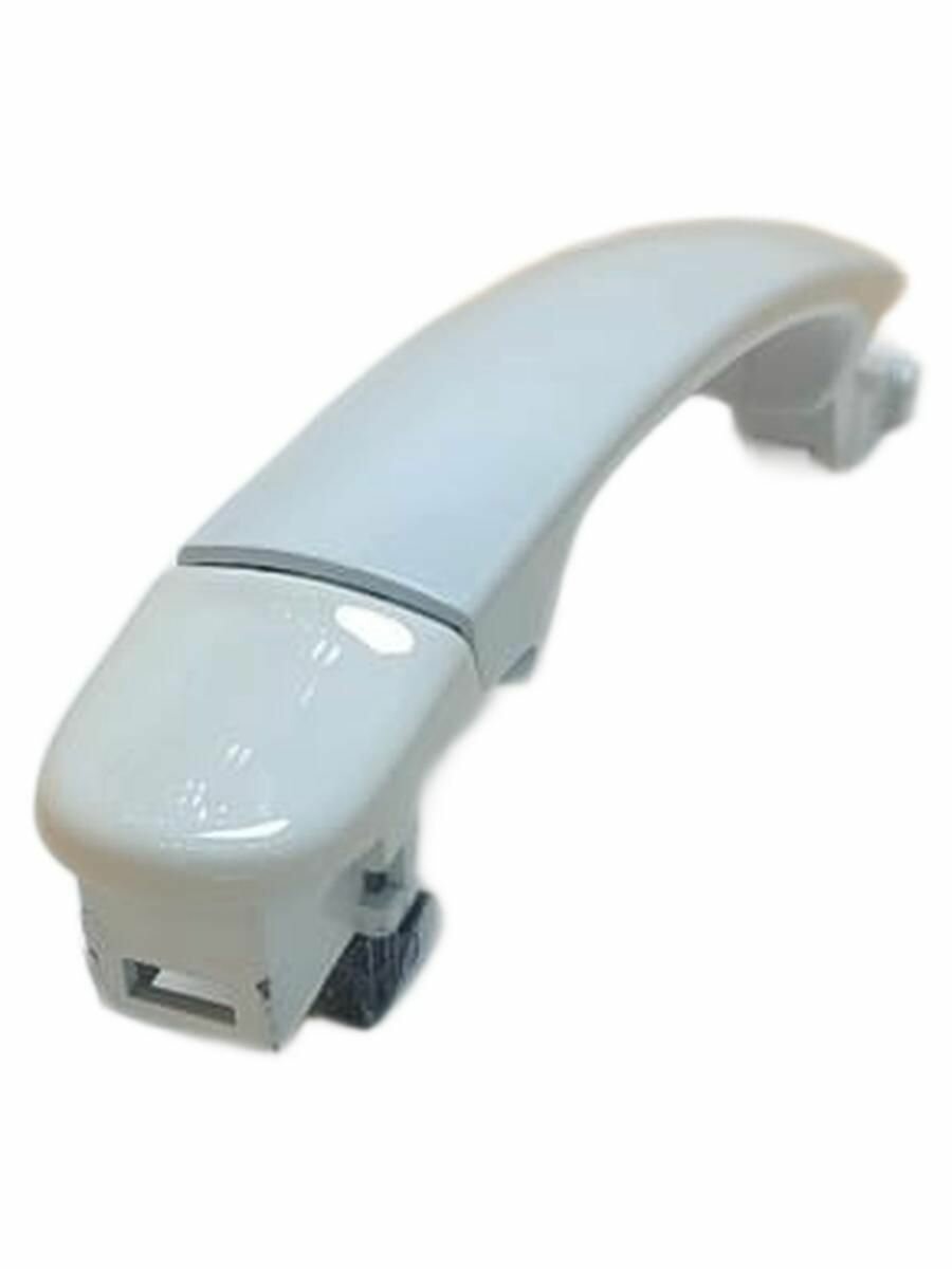 Volkswagen Polo, Skoda Rapid, SEAT Ibiza, Skoda Fabia, Yeti Ручка белая(0Q) наружная в цвет кузова 1. передней 2. задней правой двери 3. левой задней с колпачком