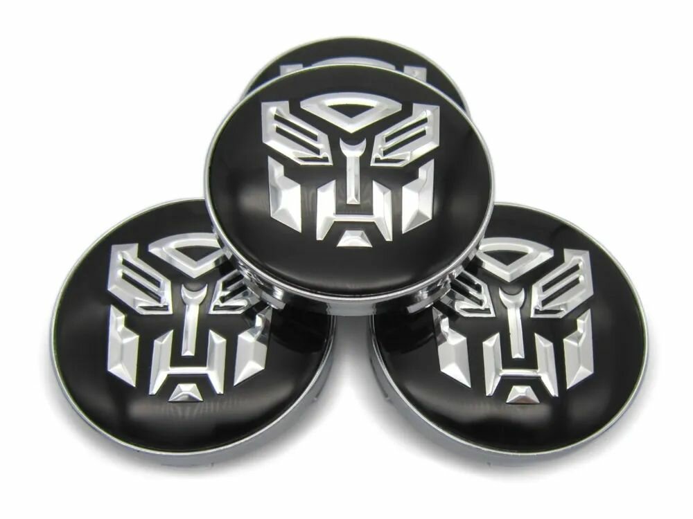 Колпачки заглушки на литые диски Трансформеры 60/56/9, комплект 4 шт.