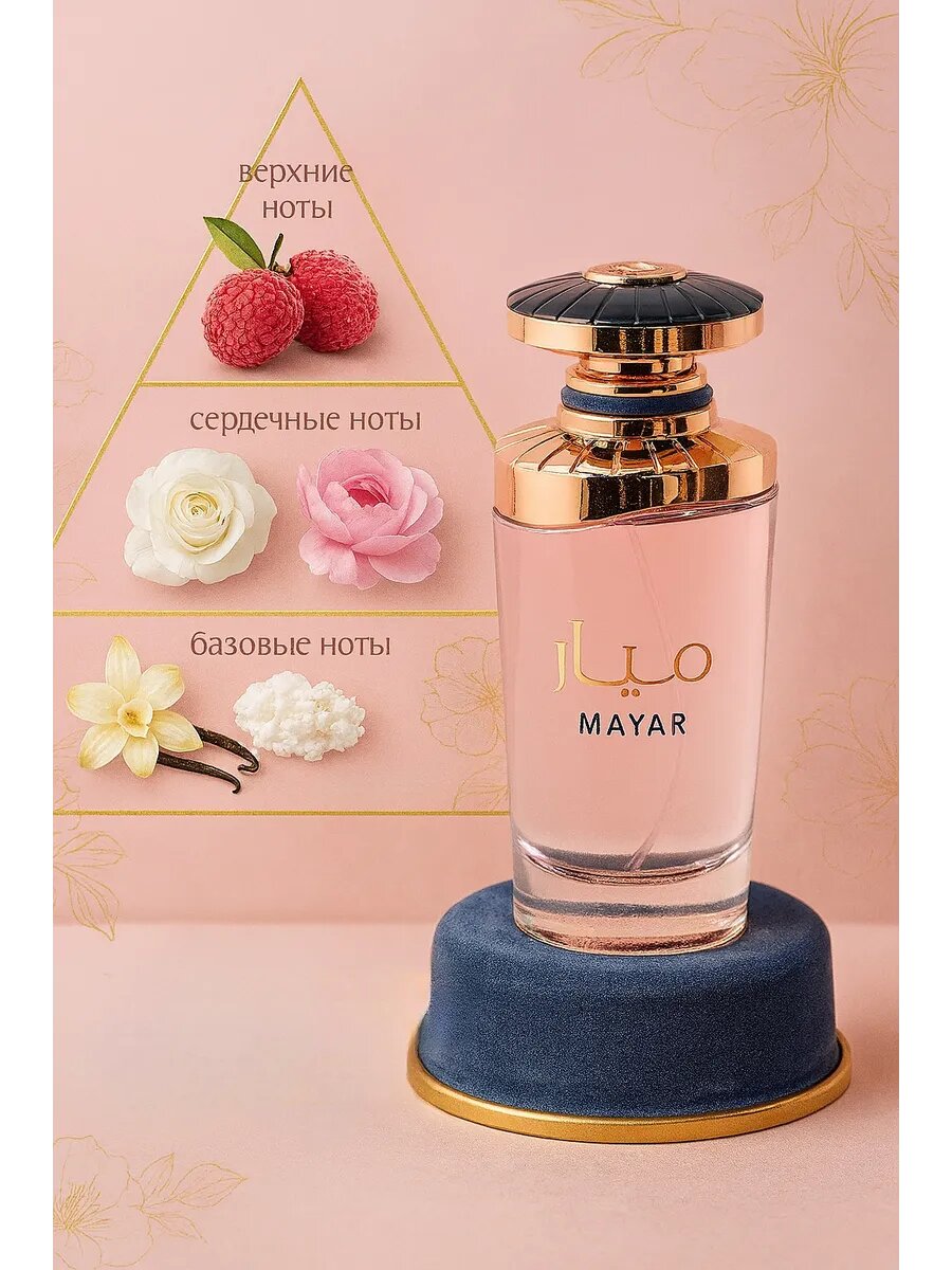 Духи Mayar Cherry Intense Lattafa, женские, цветочные, 100мл