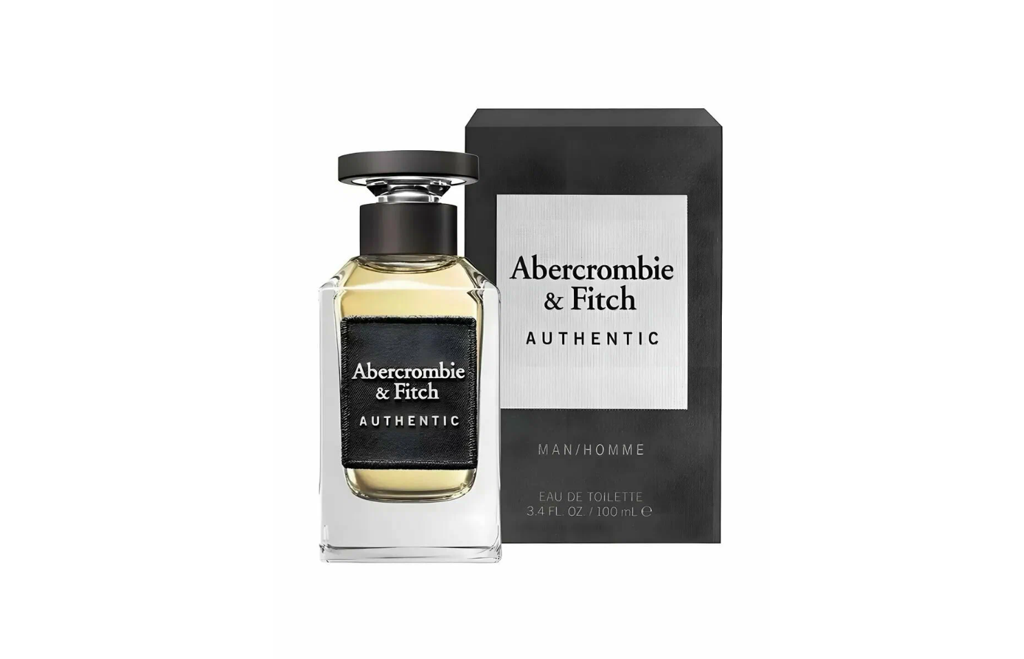 Туалетная вода Abercrombie & Fitch Authentic Man 100 мл, цитрусовый, фужерный аромат