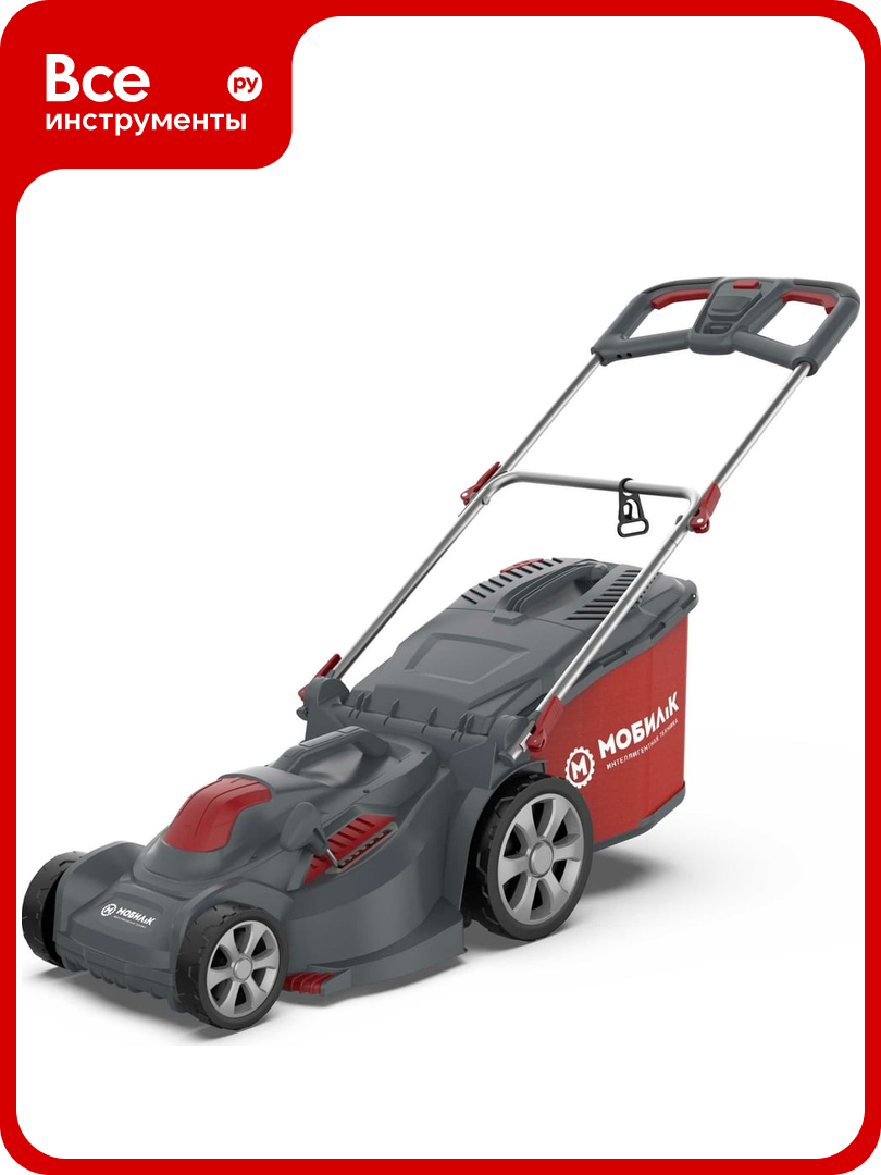 Электрическая газонокосилка Мобил К XME40 премиум MBK0027790, сбора скошенной травы