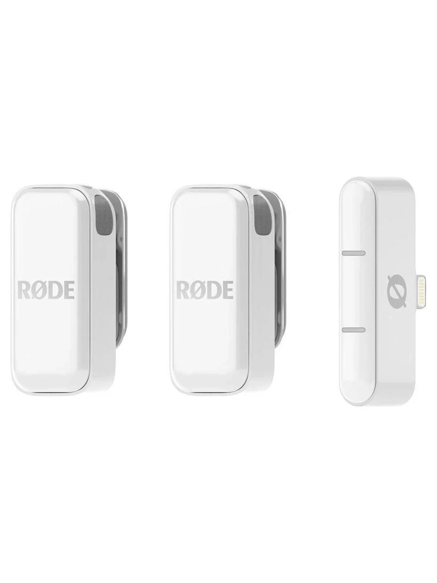 Микрофонная радиосистема Rode Wireless Micro Lightning White