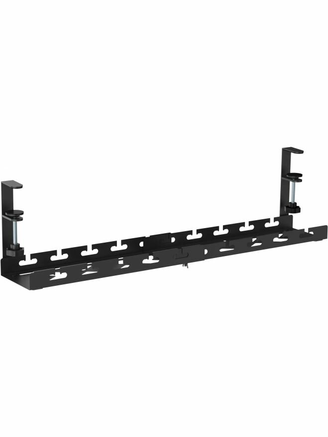 Кабель-канал Cactus CS-CM-700-1BK для столов 72.8x13x19см черный