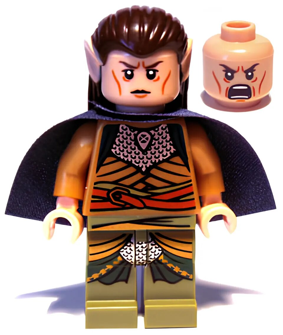 Минифигурка Lego Lord of Rings Elrond - Short Cape lor033 U
