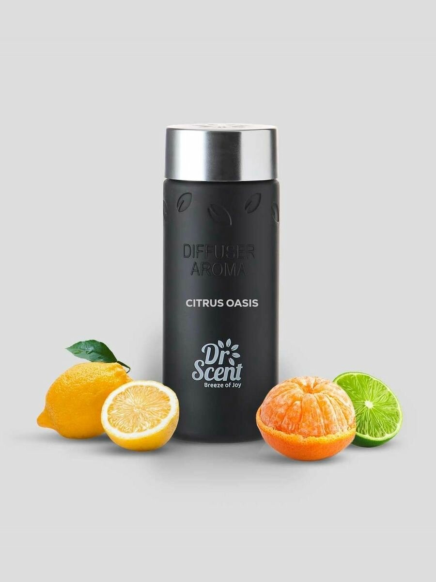 Ароматическое масло Dr Scent, Citrus Oasis, 170Мл / Жидкость для аромамашин