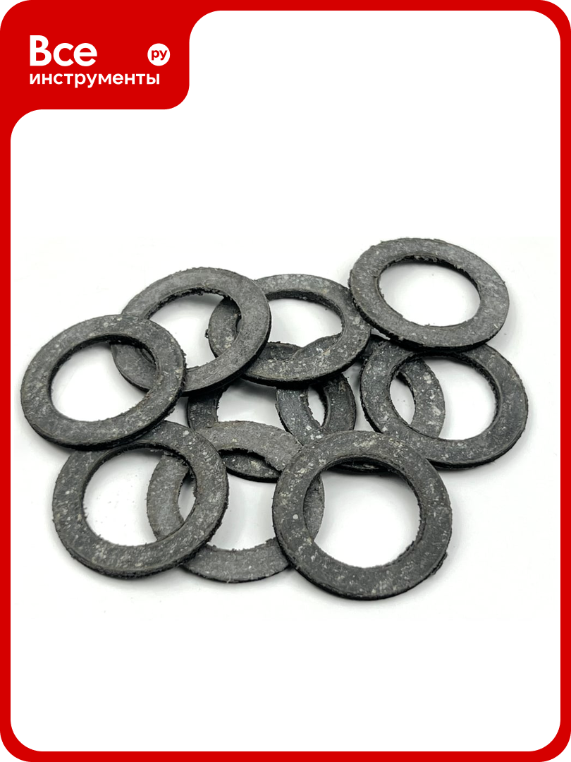 Набор паронитовых прокладок Профитт 1 1/4", 24х37 мм, 10 шт. 9273026