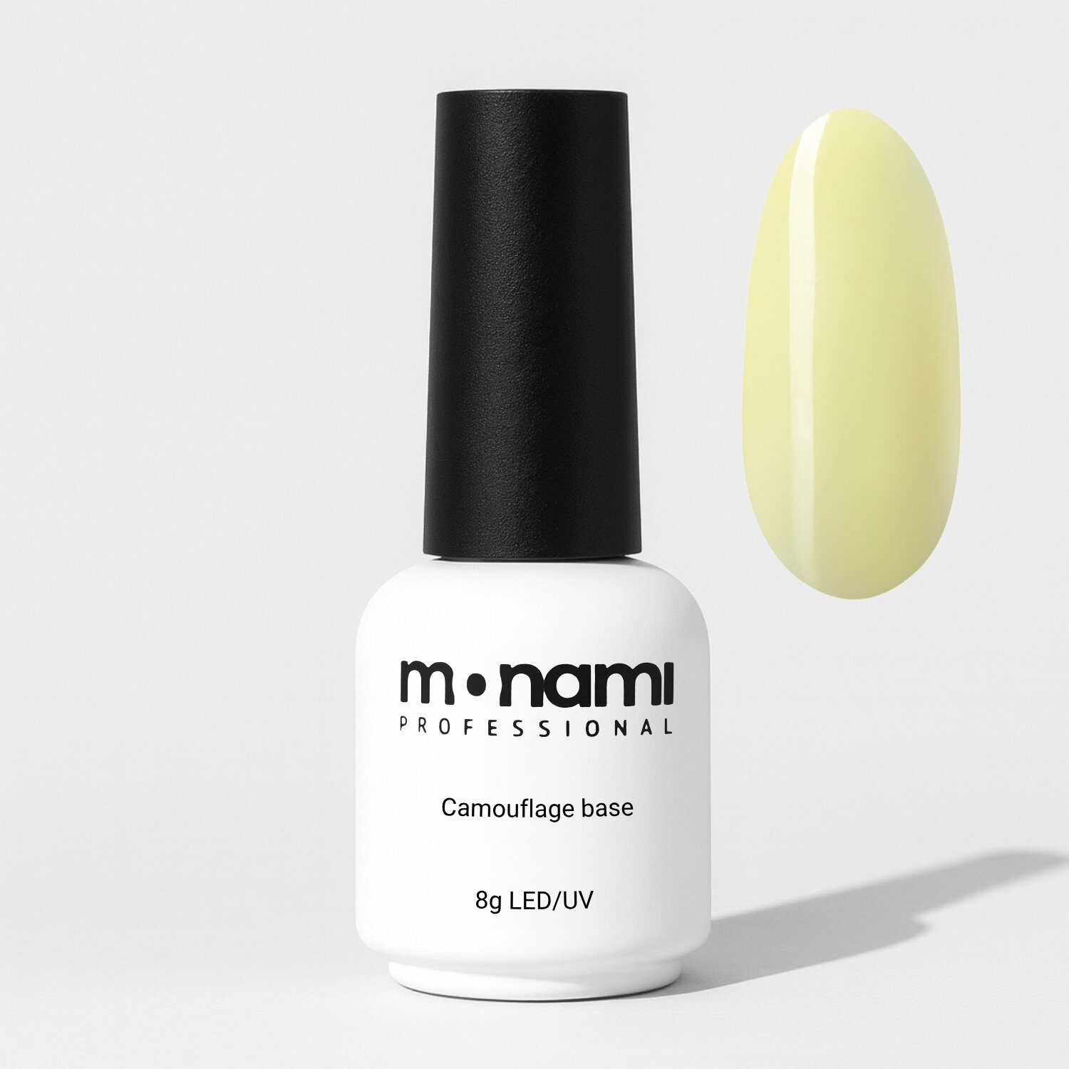 Камуфлирующая база для гель-лака Camouflage base Monami Tender Yellow 8 мл