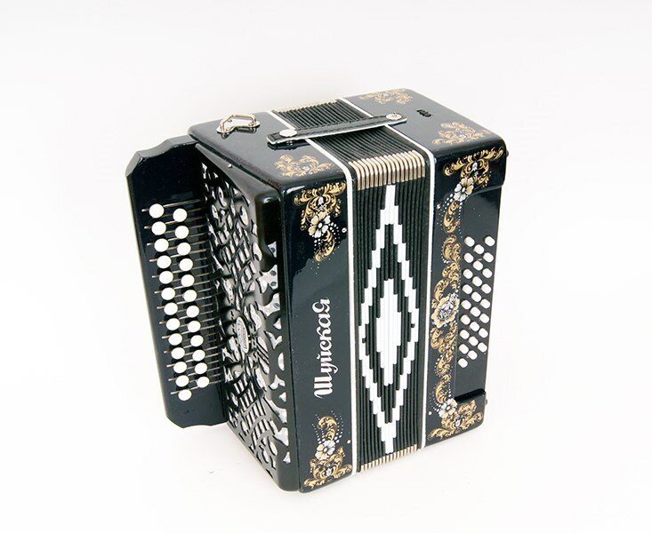 Шуйская Гармонь S32XL-A-BLACK Гармонь "Шуйская" 25х25-III-2, черная