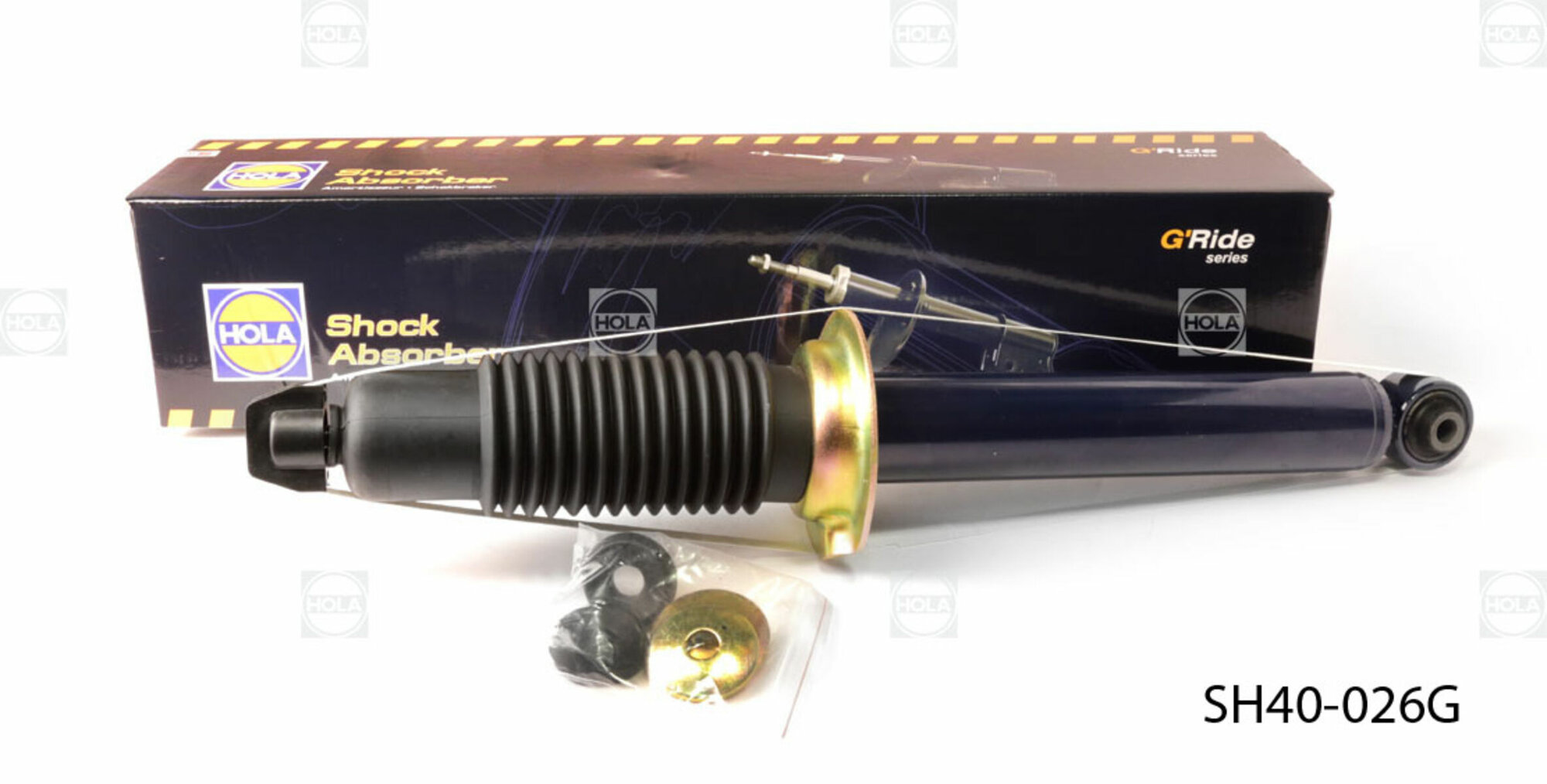 Амортизатор Зад Правая, Левая Honda Accord Vii (Cl) 03-(Hola Sh40026G)