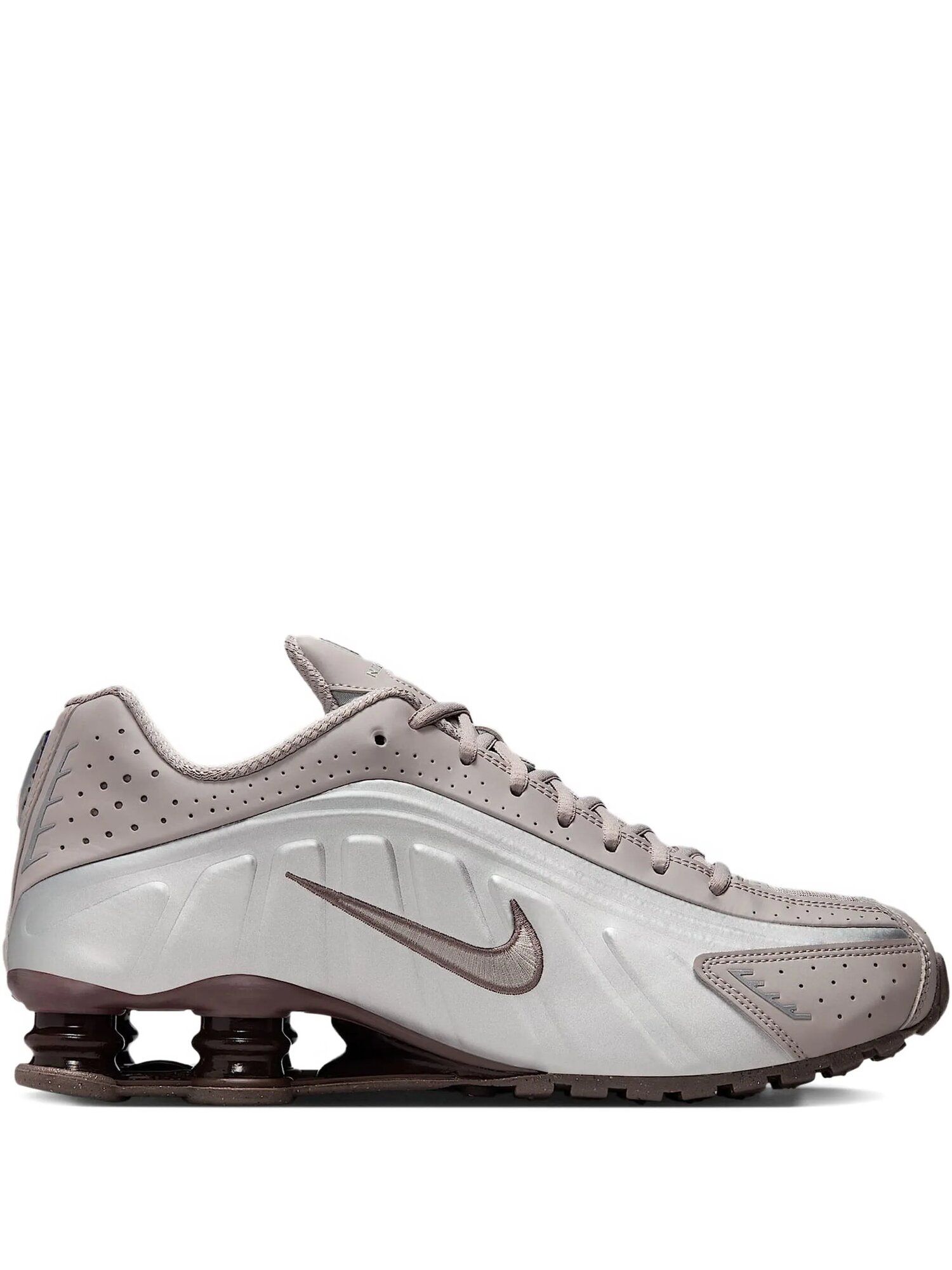 Кроссовки NIKE Shox R4 Cave Stone, размер 11.5 US, разноцветный