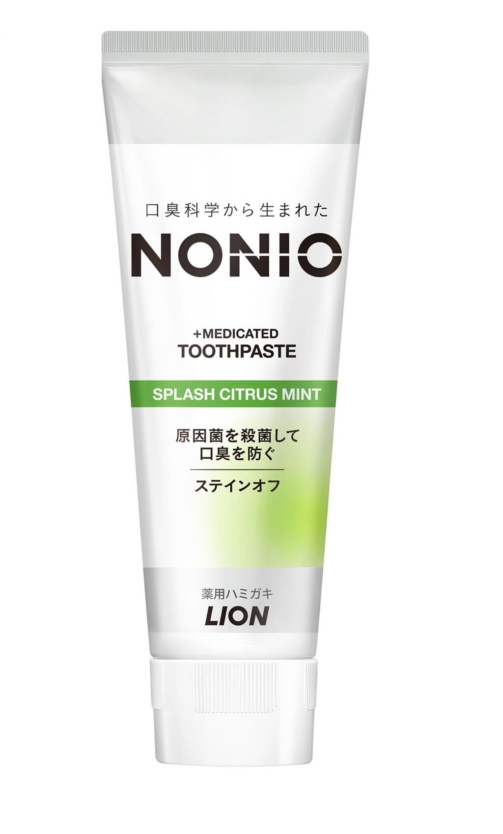 LION NONIO Medicated Зубная паста комплексного действия аромат цитрусовой мяты 130 гр