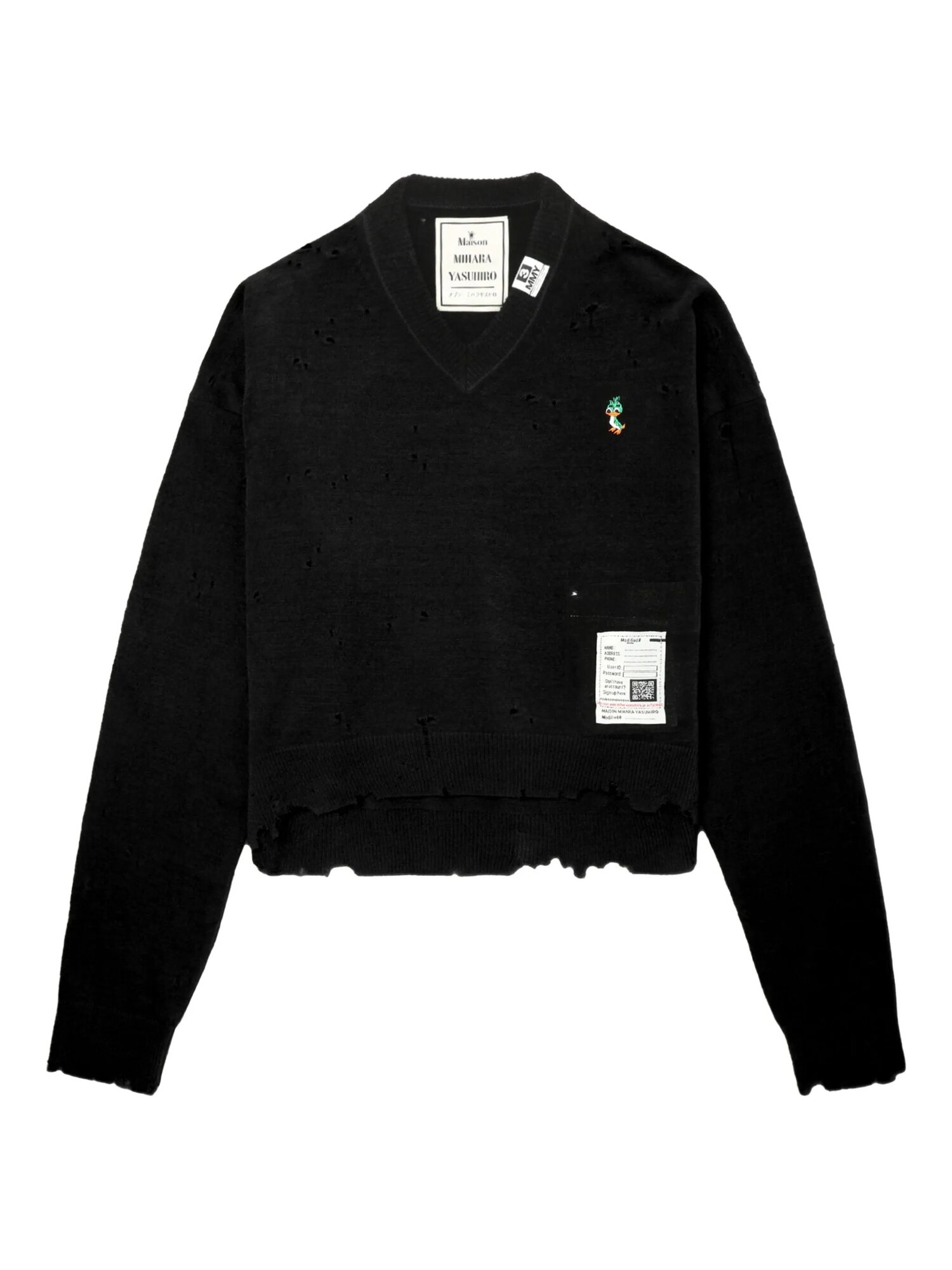 Свитер V-
