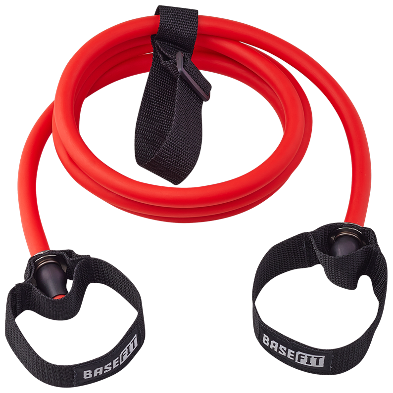 Эспандер лыжника-пловца ES-901, 8х14х2200 мм, 5 кг, красный KL