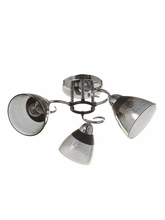 Люстра Дождь 3 40 Вт Е27 хром 48 48 24 см