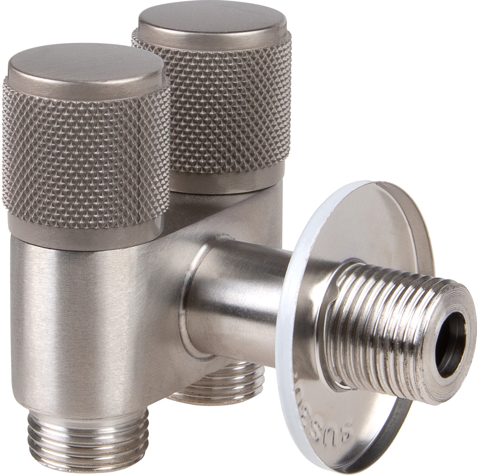 Кран вентильный угловой 1/2" наружная резьба водоразборный AV Engineering (AVE258001)