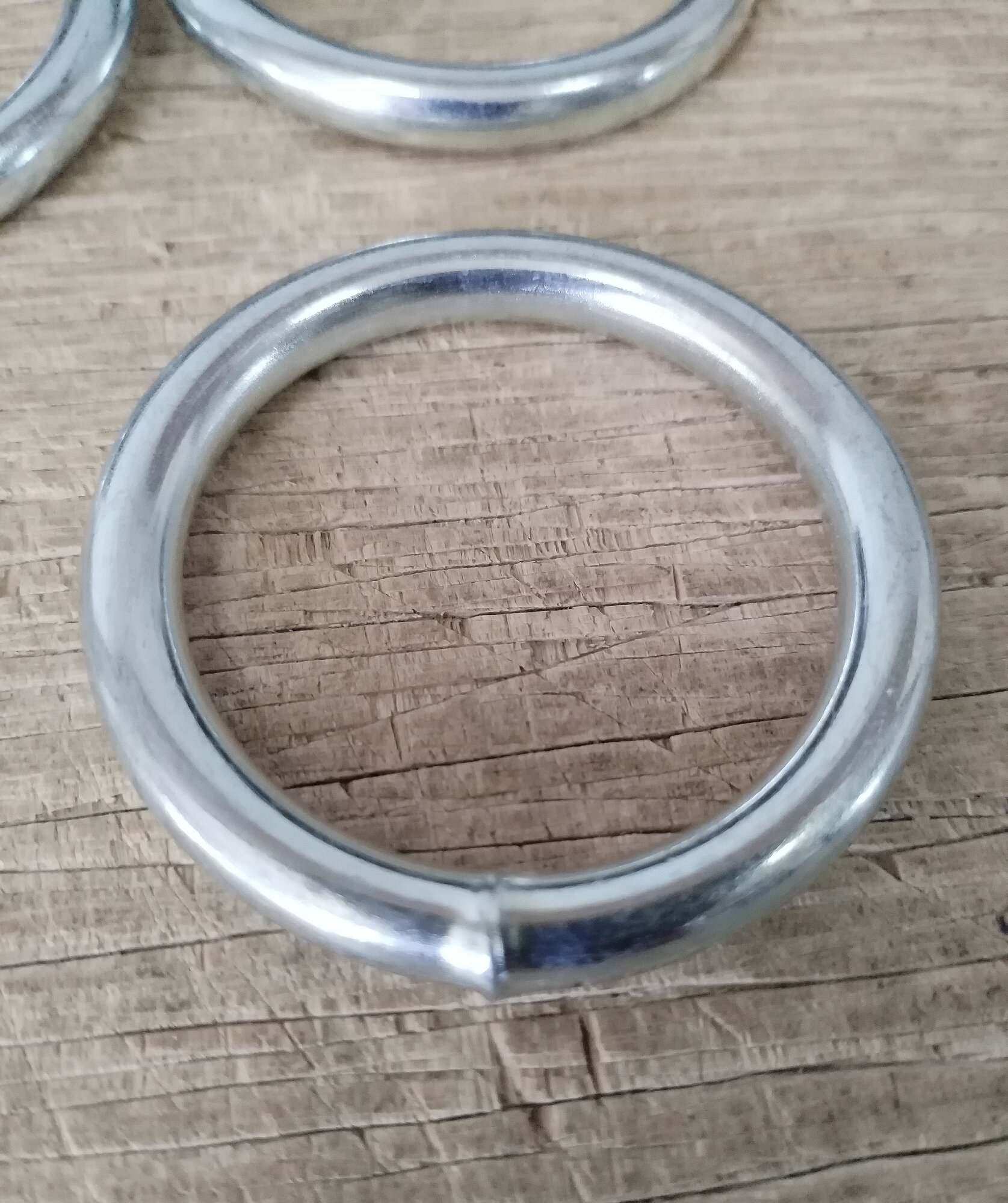 Кольцо сварное оцинкованное 6*50мм, 6шт