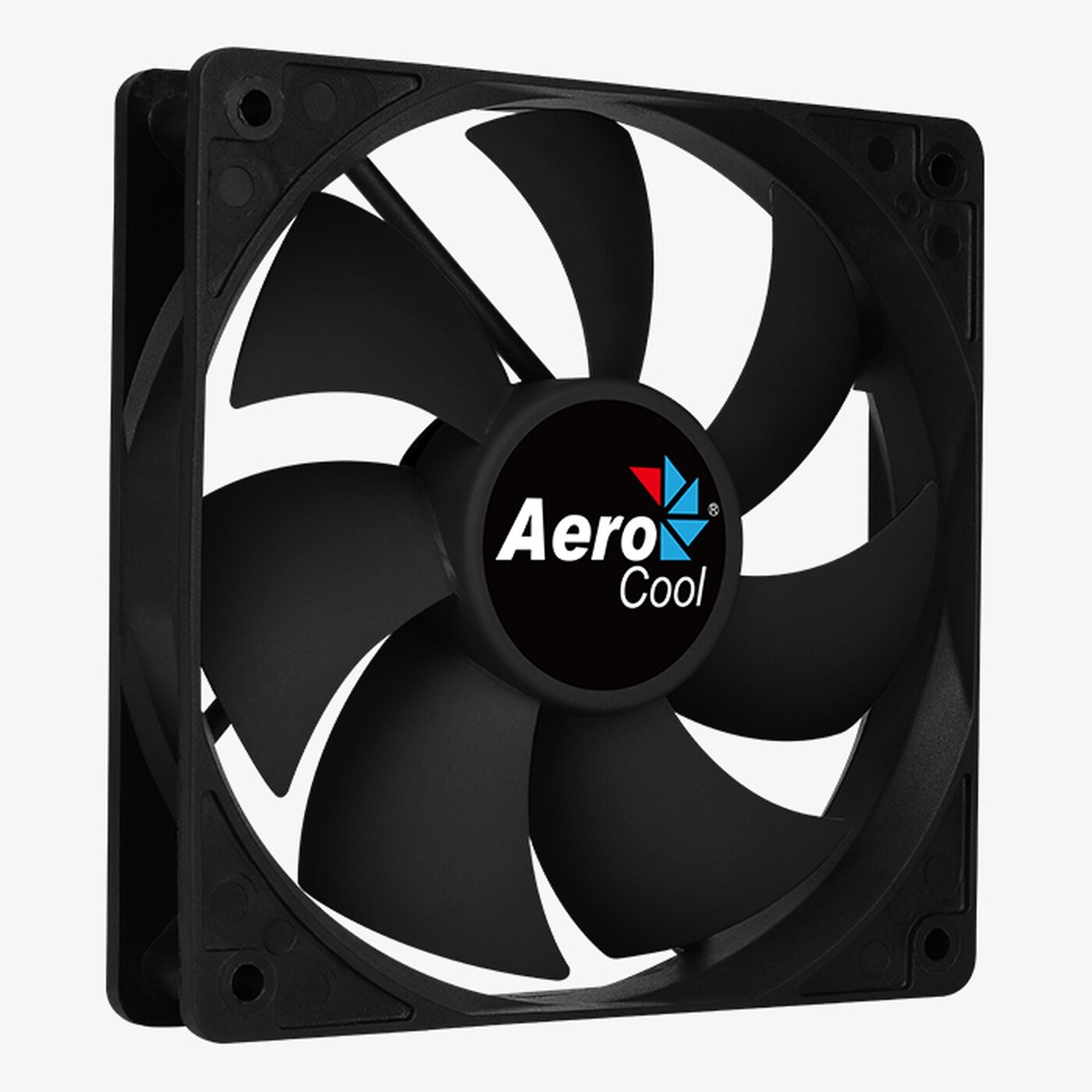 Вентилятор д/корпуса 120x120x25 AeroCool Force 12 PWM Black, 500-1500 RPM, 18.2-27.5 dB, 4-pin PWM (ACF3-FC01110.11)