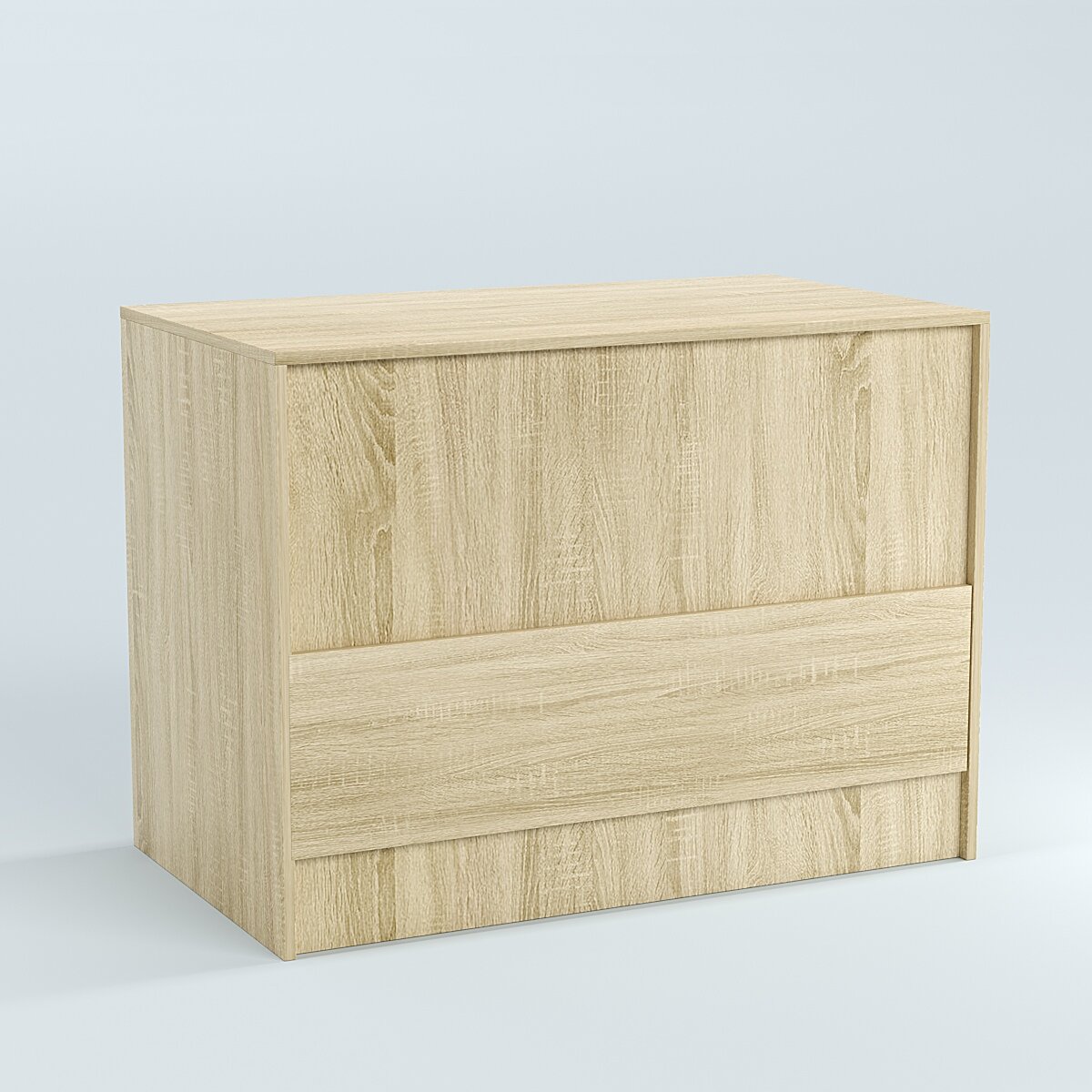 Стол-Ресепшн серии прайм №1Б, Дуб сонома. Производство товара - компания ТОБ.