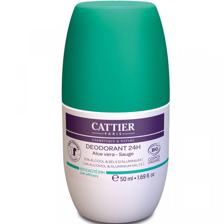 CATTIER Дезодорант роликовый 24 часа 50 мл