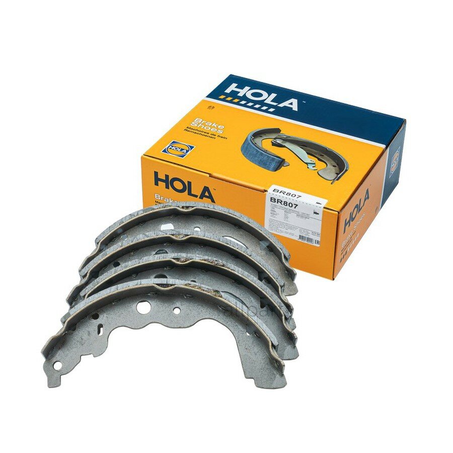 HOLA BR807 Колодки барабанные (230x42) LADA Largus /NISSAN Almera (G15) /RENAULT Logan II HOLA BR807