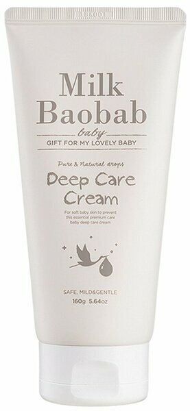 Крем MILK BAOBAB Baby детский для тела питательный Milk Baobab Baby Deep Care Cream, 160 g
